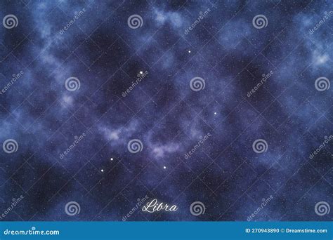 Libra Star Constellation Night Sky Cluster Of Stars Deep Space
