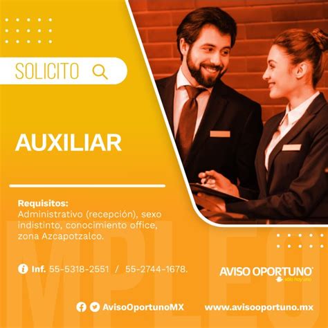Aviso Oportuno on Twitter Ya no esperes más y postúlate hoy Empleo