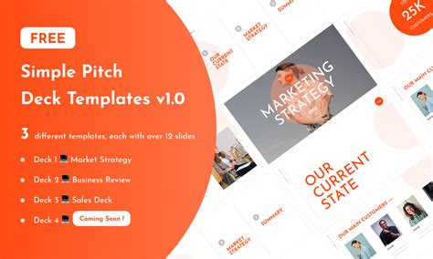 Free Simple Pitch Deck Templates V1 0 Figma
