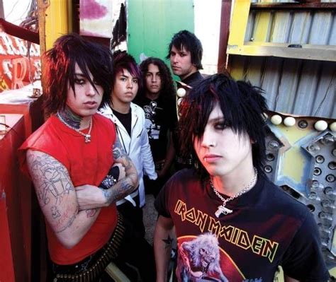 Escape The Fate Ronnie Radke Monte Money Robert Ortiz Omar