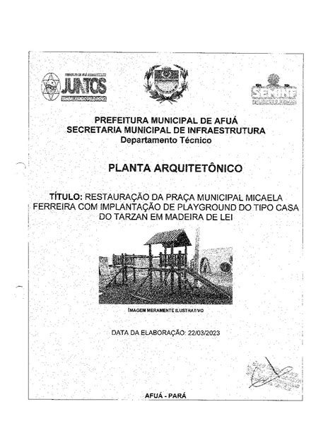 PROJETO BÁSICO Prefeitura Municipal de Afuá PA