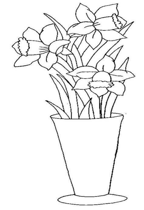 Desene De Colorat Cu Flori Si Plante Planse Cu Flori Desene De Images