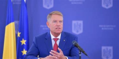 Klaus Iohannis îl primeşte marţi la Cotroceni pe preşedintele