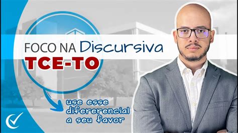 Foco na Discursiva TCE TO 2022 pós edital Auditor Analista e