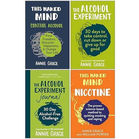 Annie Grace Collection Books Set This Naked Mind The Alcohol
