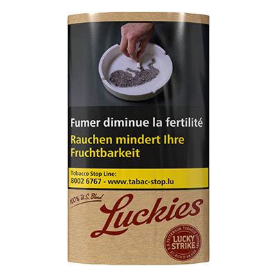Lucky Strike U S Blend Chez Tobalco Au Luxembourg