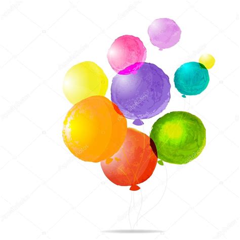 Bal O Aquarela Stock Vector By Adamson
