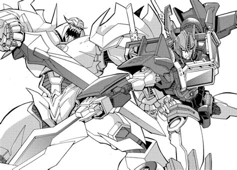 Safebooru Autobot Decepticon Frown Greyscale Head Tilt Mecha Megatron Megatron Prime