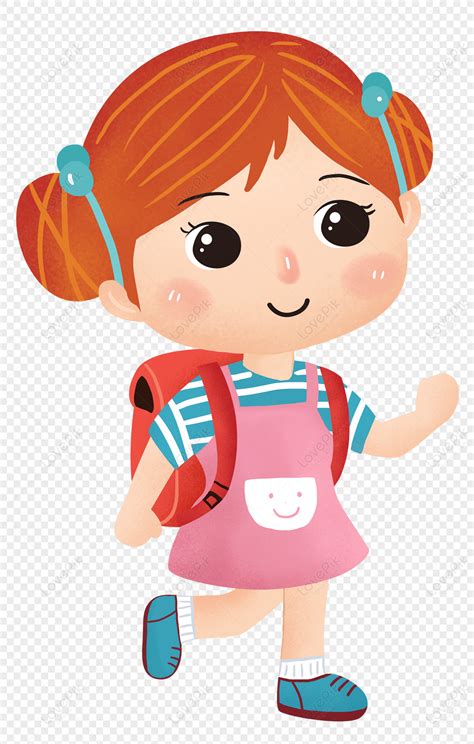 Niños De La Temporada Escolar De Dibujos Animados PNG Imágenes Gratis