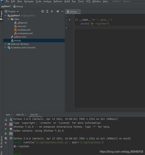 idea 怎么写python idea中怎么编写python代码 mob6454cc6ccc8a的技术博客 51cto博客