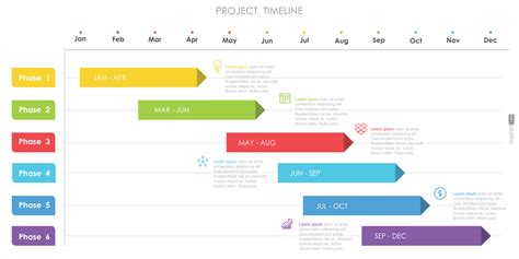 Project Timeline Diagram Infographic Roadmap Template For Business