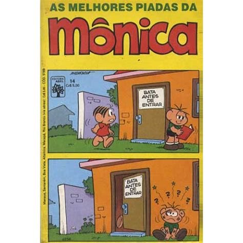 Melhores Piadas Da Turma Da Mônica 14 Editora Abril Rika Comic Shop Gibis Quadrinhos