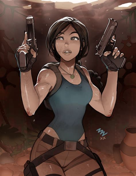 Lara Croft Tomb Raider Drawn By Vashperado Danbooru
