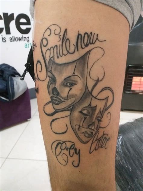 Share More Than 74 Smile Now Cry Later Tattoos Designs Latest In