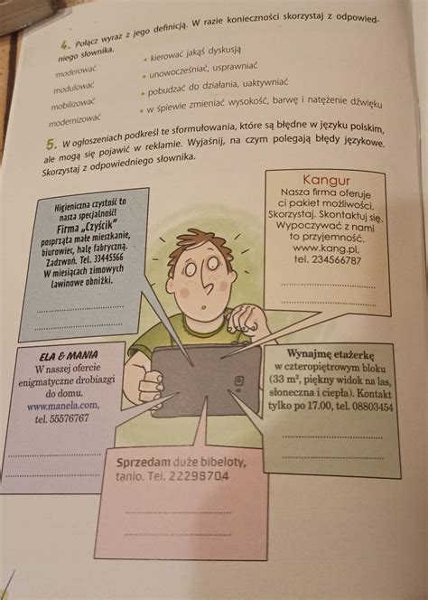 klasa 6 ćwiczenia do polskiego między nami str 10 Brainly pl