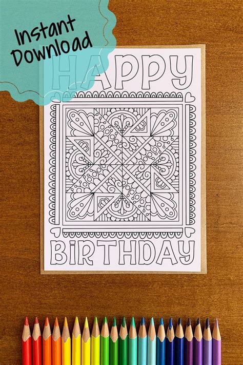 Pingl Sur Printable Coloring Cards