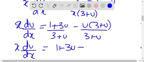 Solved Solve The Given Differential Equation By Using An Appropriate