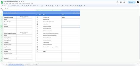 Litigation Management Case Tracker Simply Manage Your Legal Cases In