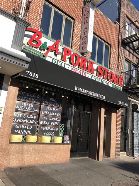 B And A Pork Store Restaurant In Brooklyn Menus Photos