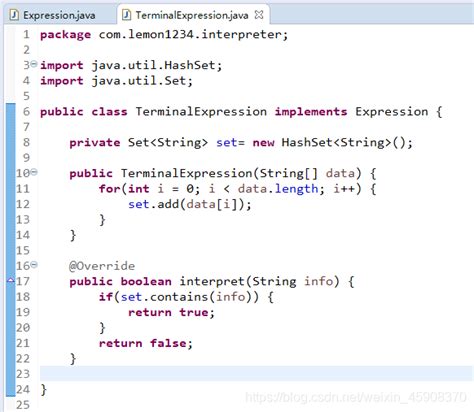 java23种设计模式——23 行为型模式之解释器模式 csdn博客