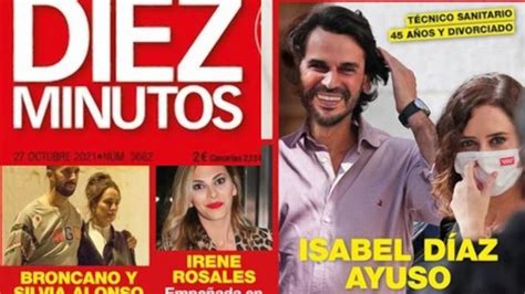 Este es Alberto González pareja de la presidenta de la Comunidad de