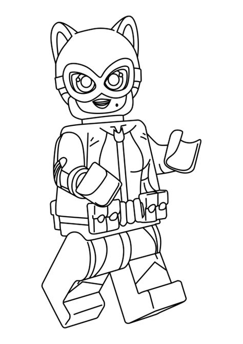 Lego Movie Batman Coloring Page