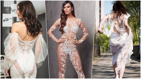 Naked Wedding Gowns Are In Vogue For All Bold Brides Out There Check