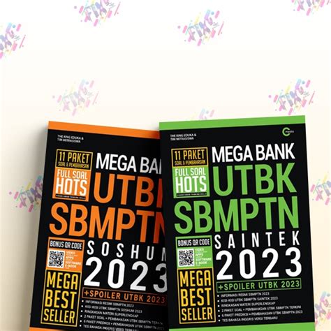 Jual Mega Bank UTBK SBMPTN Saintek Soshum 2023 The King Eduka Tim
