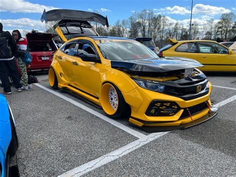 Full Wide Body Kit For 10th Gen Civic Hatchback 16 20 Kevmannz