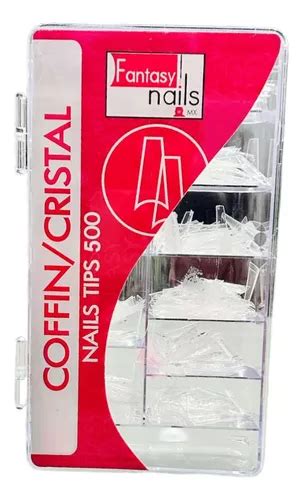 Caja Tips Coffin Cristal Fantasy Nails MercadoLibre
