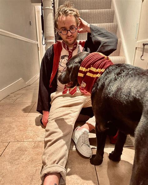 Así sería Harry Potter si le hubiera dado vida Tom Felton Draco Malfoy