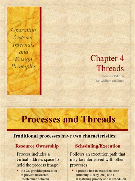 chapter04 os7e pdf thread computing process computing