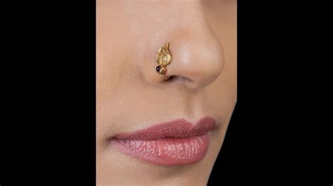 Latest Gold Nose Pin Designs Traditional Gold Nose Pin Studs Designs