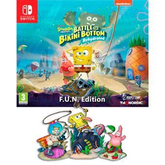 Bob Esponja SquarePants Battle for Bikini Bottom Rehydrated Edición F