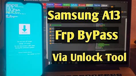 Samsung A13 Frp Bypass Via Unlock Tool YouTube
