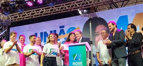 Rose se filia ao União Brasil momento de união e trabalho
