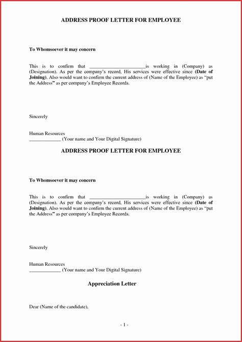 Proof No Income Letter Sample