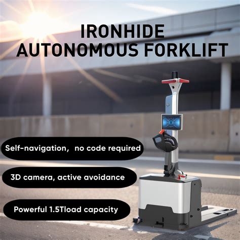 laser navigation autonomous obstacle avoidance automatic handling forklift robot china