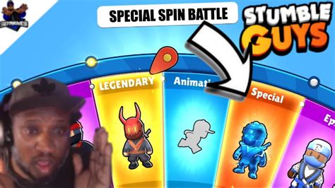 First To Spin Special Skin In Stumble Guys Stumble Guys Beta Spin