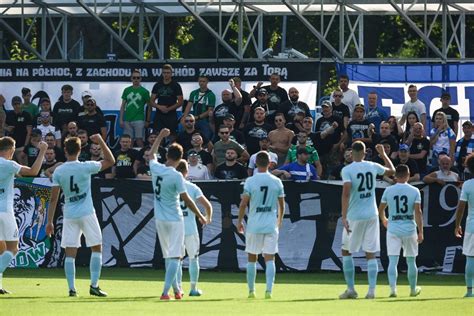 Hutnik GKS Bełchatów Kibice na meczu w Nowej Hucie Hutnik Gieksa