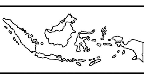 Cara Gambar Peta Indonesia Dengan Mudah Penang Job Imagesee