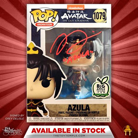 Funko Pop Azula Avatar The Last Airbender 1079 Big Apple Collectibl Toy Temple