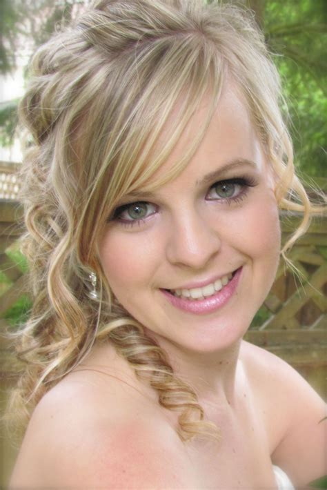 Grad Up Do Front View Hair Styles Wedding Hairstyles