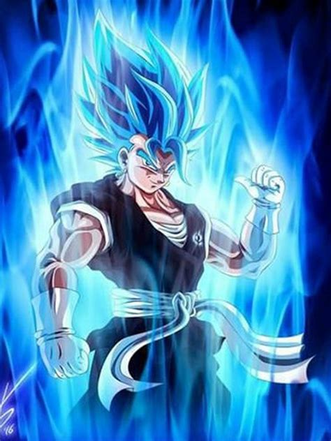 Goku Blue Wallpaper 4K Hd You Can Save Or Share Lock Screen Wallpaper