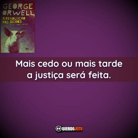 A Revolu O Dos Bichos Livro Frases Perfeitas Querido Jeito