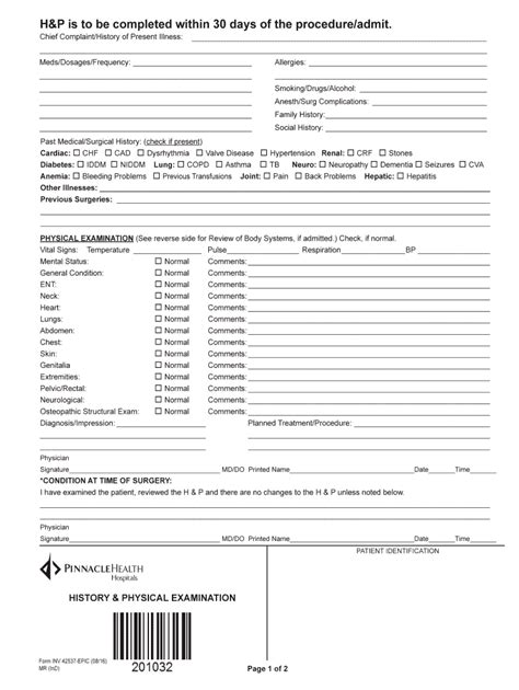 2016 Form UPMC Pinnacle INV 42537 Fill Online Printable Fillable