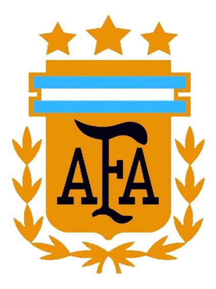 Parche Aplique Bordado Escudo Afa Argentina MercadoLibre