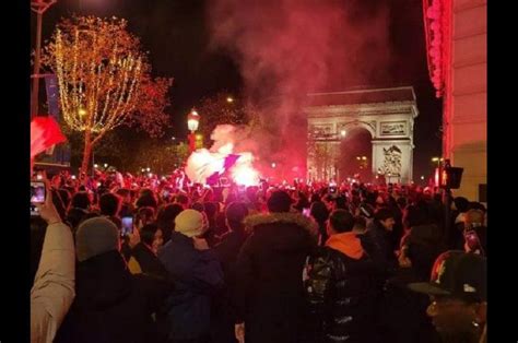 VIDEO Más de 200 detenidos en Francia tras incidentes por la derrota
