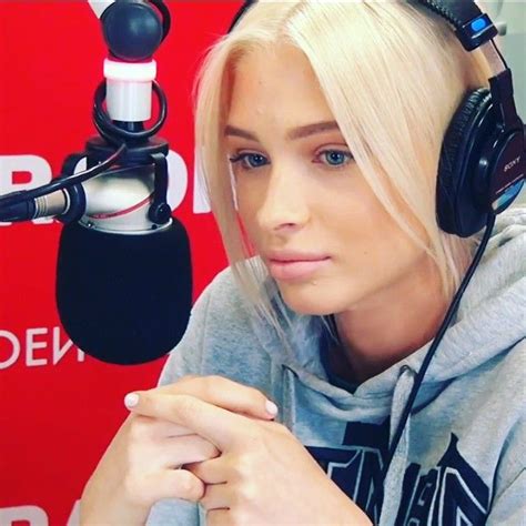 Alena Shishkova On Loveradio Glamour Photo Shoot Glamour Modeling Advertising Campaign