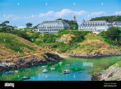 France Morbihan Belle Ile En Mer The Wild Coast Bangor Port